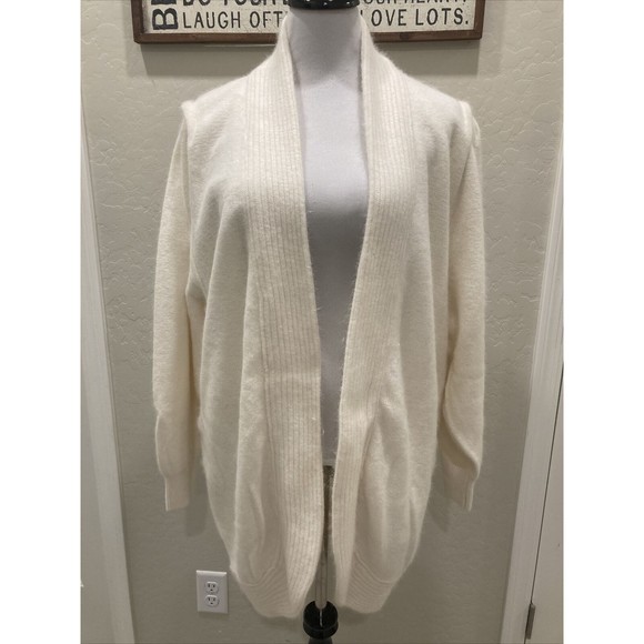 Vintage | Sweaters | Vintage Eugenia By Angenie 7 Angora Winter White ...